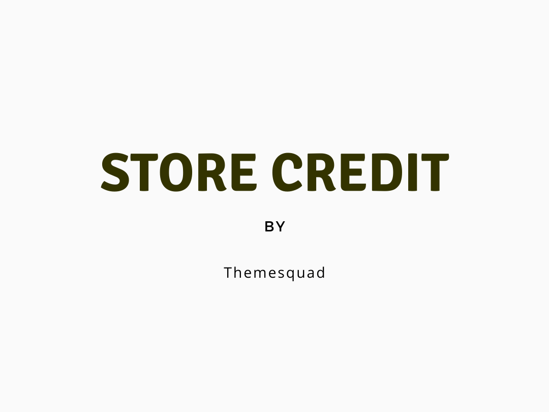 Store Credit - InfoBahn